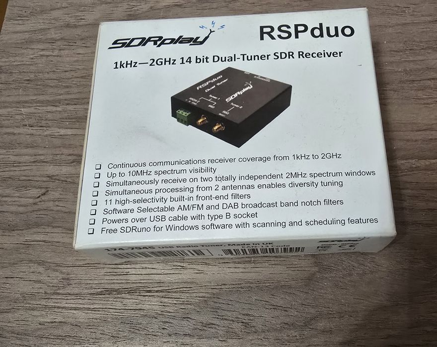 Приймач SDRplay RSPduo Dual Tuner: 9 500 грн. - Інша аудіотехніка Ізюм на Olx