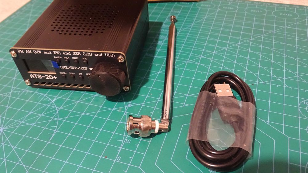 Odbiornik ATS 20 Plus dla początkującego (nie tylko) krótkofalowca. Toruń • OLX.pl