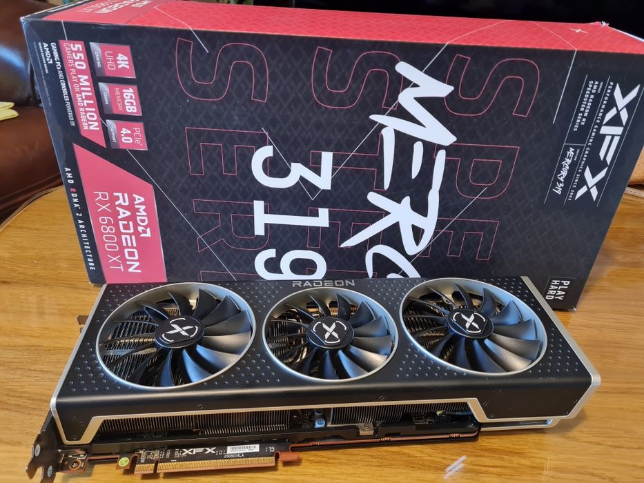 RX 6800 XT (XFX Speedster SWFT 319) Buarcos • OLX.pt