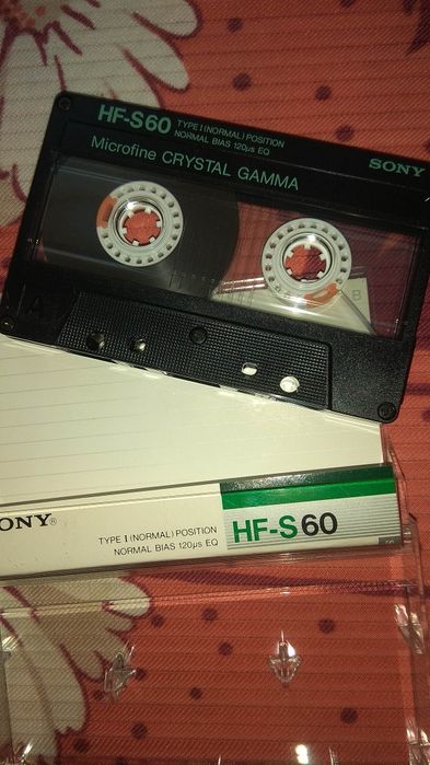 Аудіо касета Sony HF-S90/60 аудіокасета японська: 130 грн. - Витратні матеріали Вінницькі Хутори ...