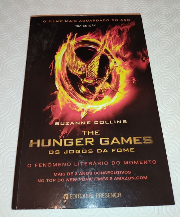 The Hunger Games - Os Jogos da Fome, Livro I, Suzanne Collins Águas ...