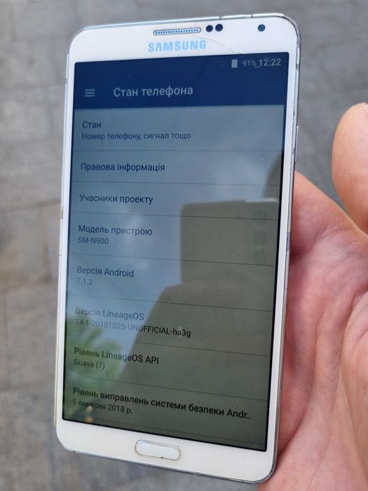 Samsung Note 3 (N900): 1 050 грн. - Мобильные телефоны / смартфоны ...