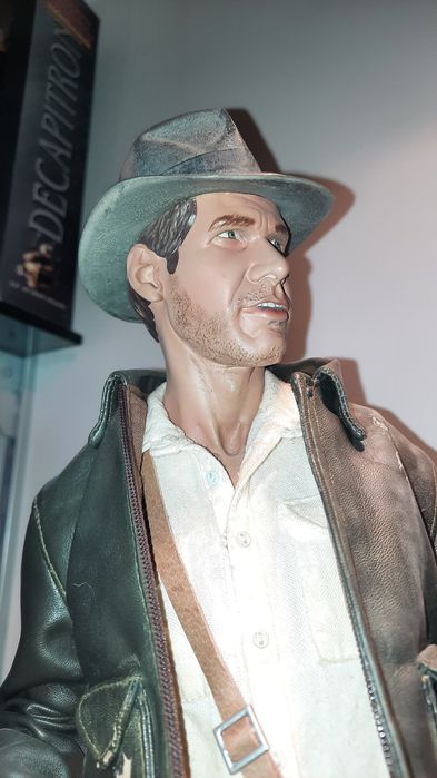 Indiana Jones Sideshow premium format figure 2008 polystone Celeirós ...