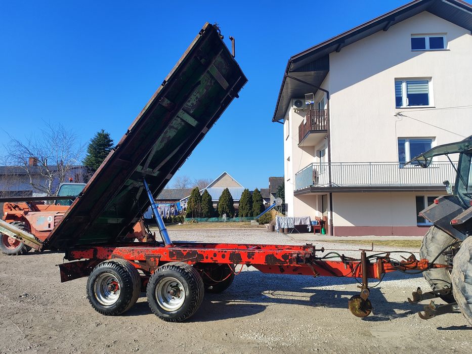 Przyczepa wywrotka tandem 8t Włoszczowa • OLX.pl