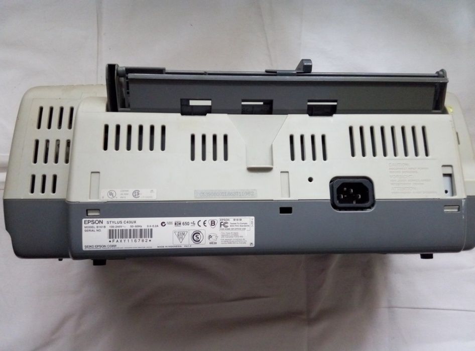 Продам недорого принтер EPSON STYLUS C43UX.: 200 грн. - Периферійні ...