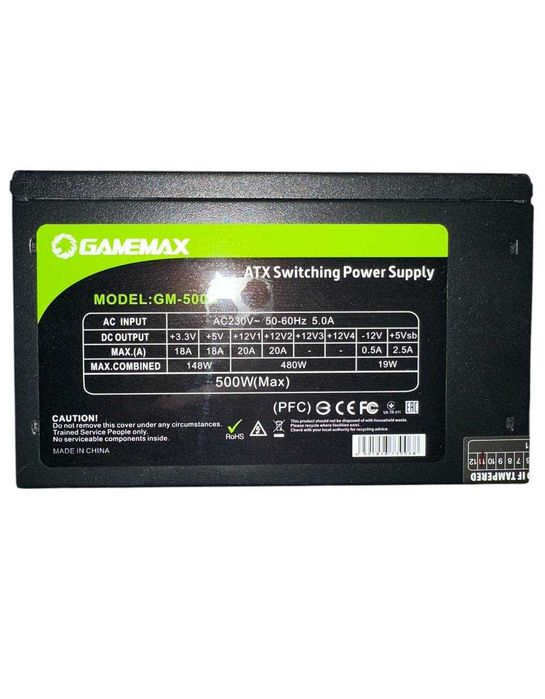 Блок питания GAMEMAX 500w 6+2PIN: 800 грн. - Комплектуючі та аксесуари ...