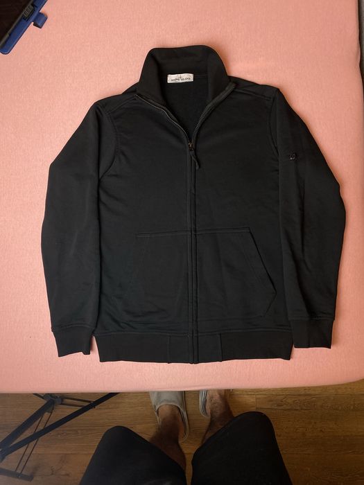 Bluza Stone Island rozpinana full zip olimpiyka M SI patch patka logo ...