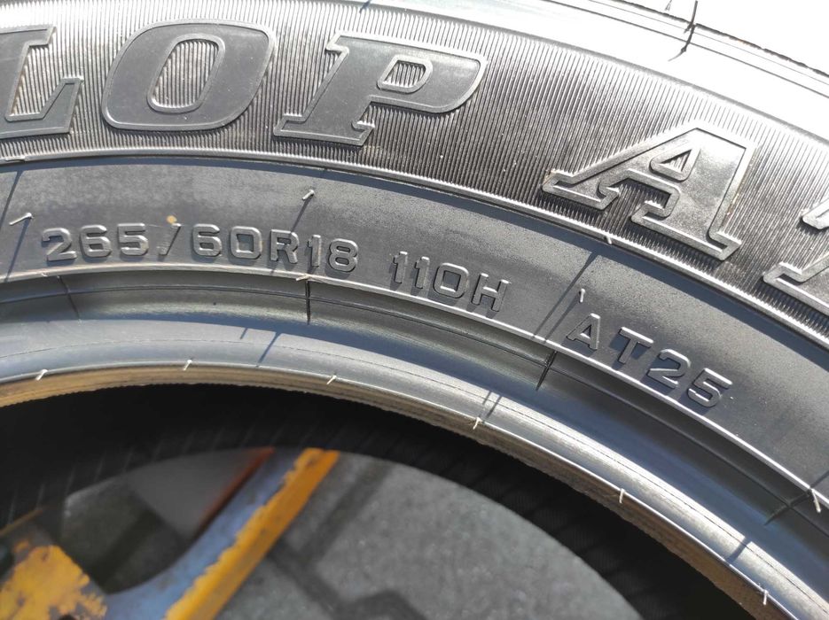 NOWE opony 2szt 265/60 R18 Dunlop Grandtrek AT25 2025 Nędza • OLX.pl