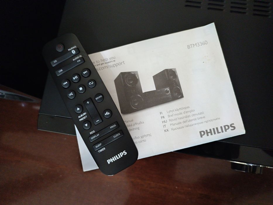 Музичний центр Philips BTM 3360 Bluetooth Пульт!: 3 000 грн. - Музичні ...