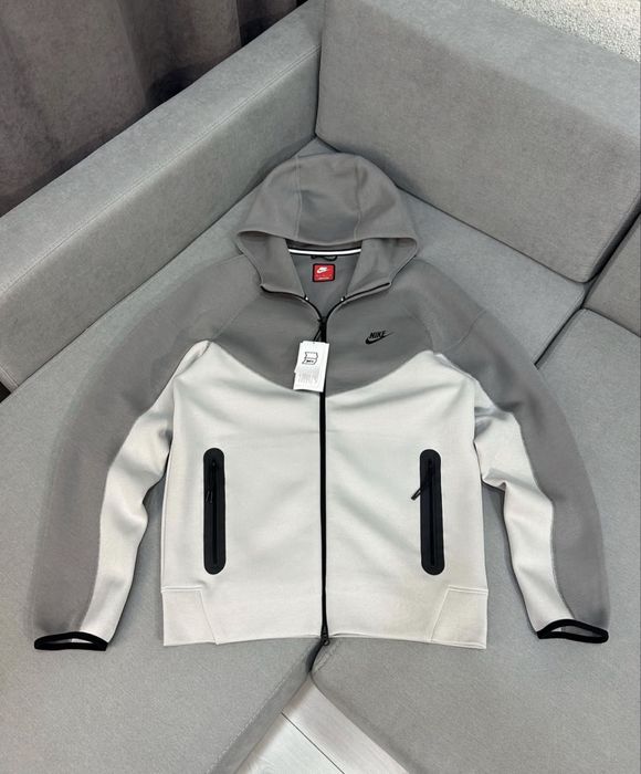 ‼️Розпродаж‼️ Кофта Nike Tech Fleese Найк теч фліс Зіпка Дріл 640 грн Спортивні кофти