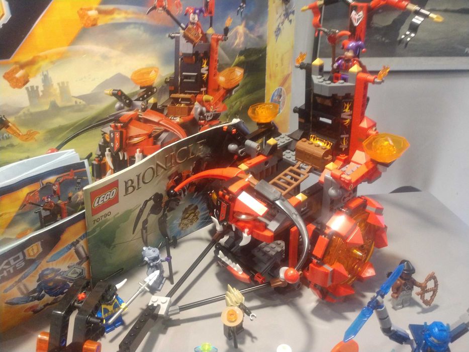 LEGO 70316 Nexo Knights Jestro + 70330 - Clay + 70790 Bionicle - Lord ...