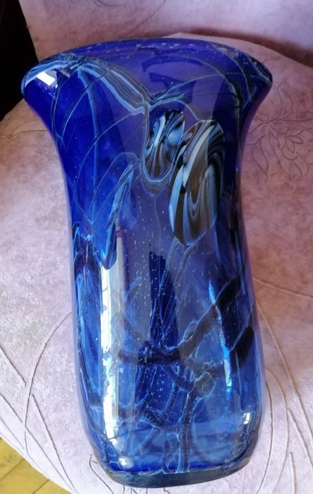 Ваза скляна ручна робота антикваріат 777 грн Предмети мистецтва Львів на Olx