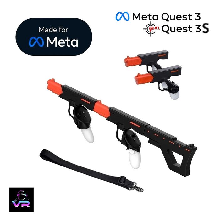 Meta Quest 3 (3S)‼️Gun Stock (2-в-1) автомат \ пістолети Oculus: 1 945 ...