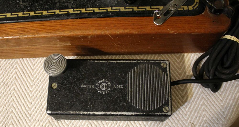 Stara/antyk maszyna do szycia Pfaff 30/5+6031/kolekcjonerska Kamienna ...