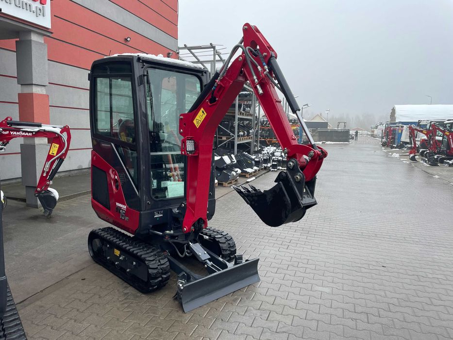Minikoparka Yanmar SV15 - Od największego autoryzowanego DEALERA Nowe ...