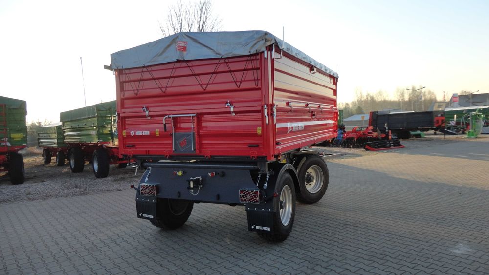 Przyczepa rolnicza 10T Metal-Fach T711/2 paletowa wywrotka T711/3 12T Kozenin • OLX.pl