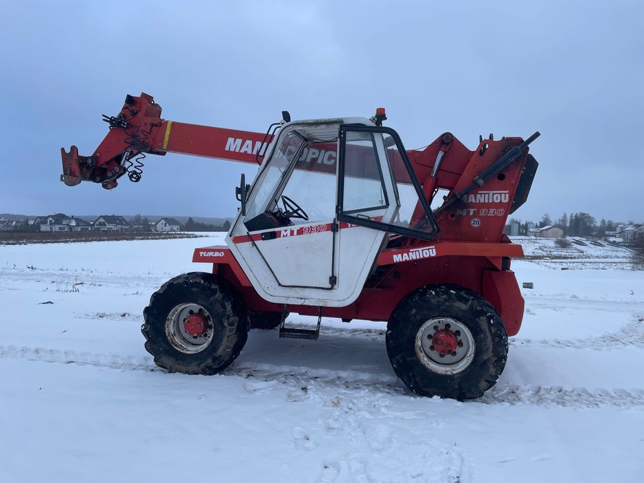 Manitou MT 930 Ładowarka teleskopowa 9 metrów wysięg 3 t udźwigu Zblewo ...