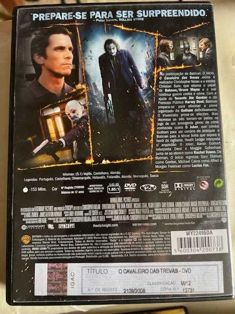 Batman O Cavaleiro das Trevas de Christopher Nolan Odivelas • OLX.pt