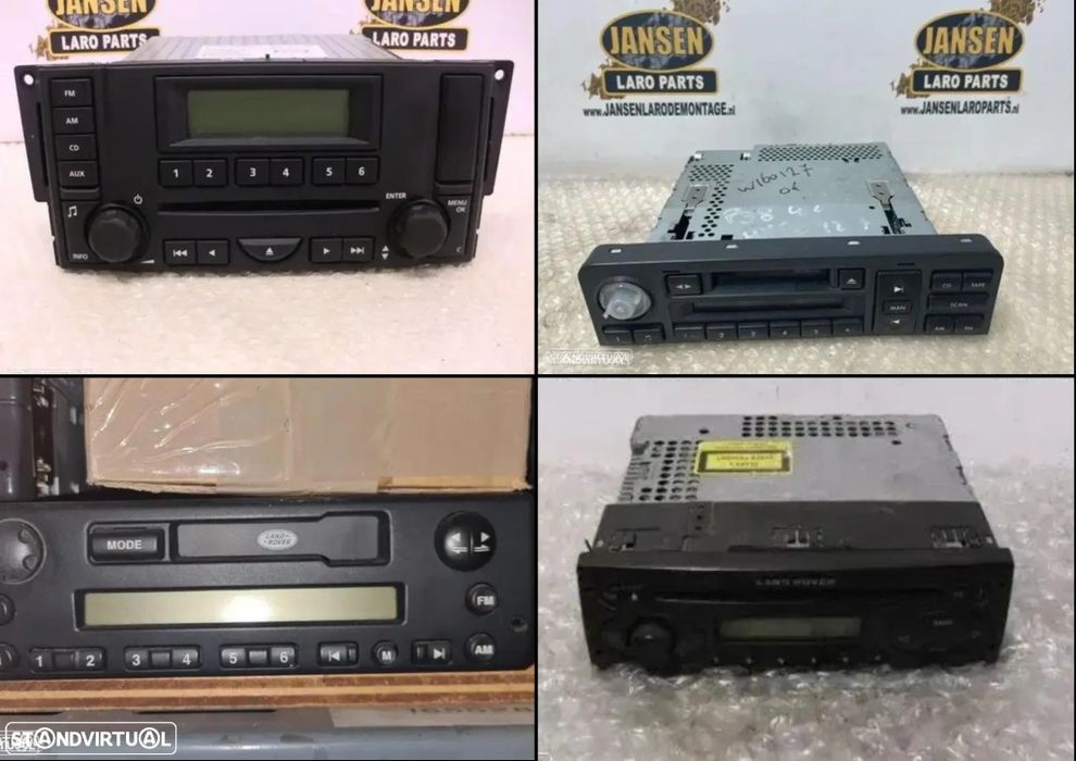Land Rover Defender Discovery Range rover P38 rádios diversos Cascais E ...