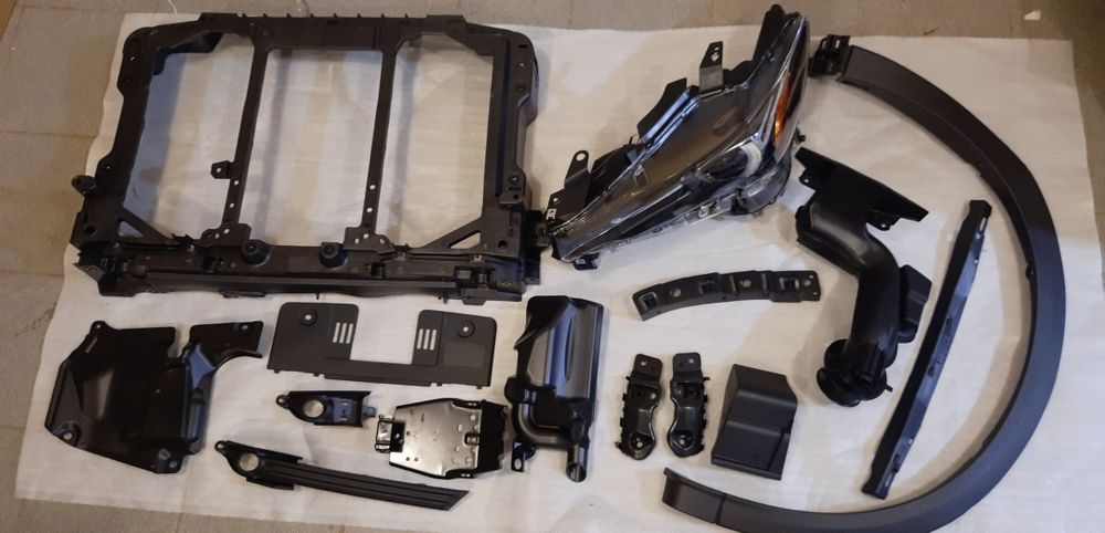 Бампер передній верхня та нижня частина Mazda CX5 2022-24 KSD450031ABB ...