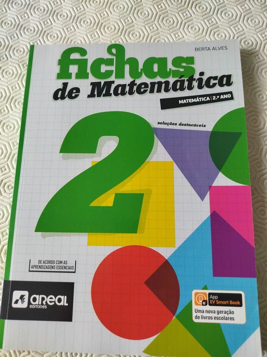Editora AREAL_Fichas Matemática-2 ano da BERTA Alves-4 euros Porto • OLX.pt