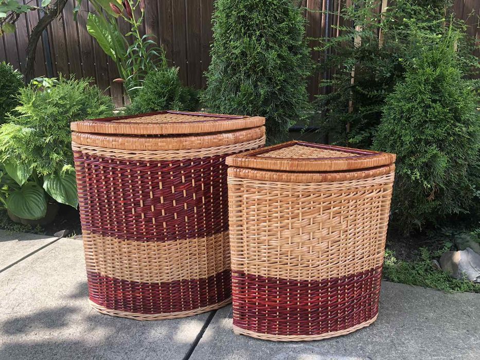 Кошики для білизни чи зберігання плетені з лози 850 грн Інші товари для дому Іза на Olx