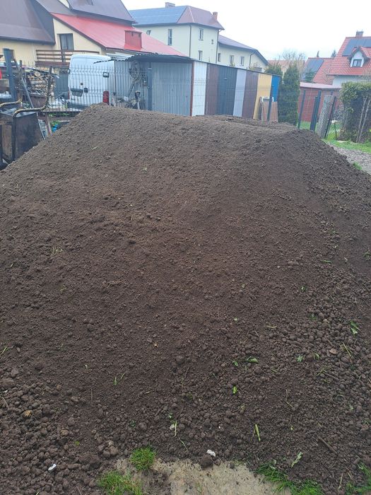Ziemia humus, czarnoziem, ziemia ogrodowa, transport Kraków Bieńczyce ...