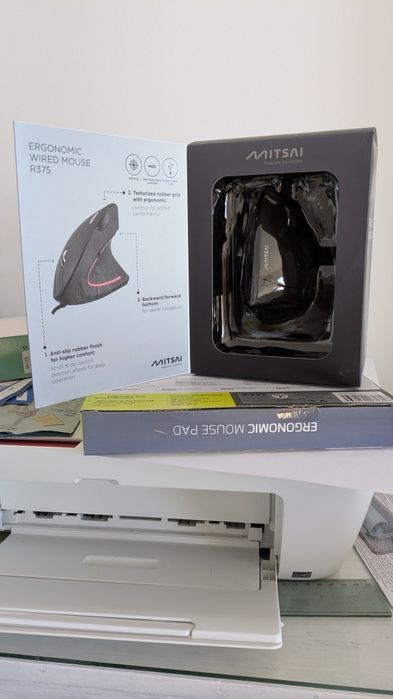 Rato ergonómico com fios Mitsai Parque das Nações • OLX.pt