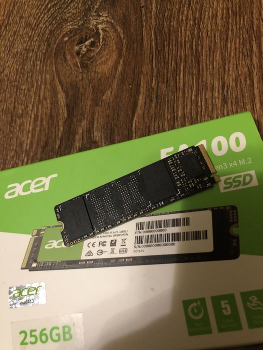 Ссд м.2 256 гб Acer Ssd m2: 535 грн. - Комплектуючі та аксесуари ...