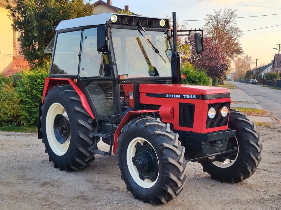 Ciągnik Zetor 7245 # rok prod.1989 # wersja exportowa # Łowicz • OLX.pl