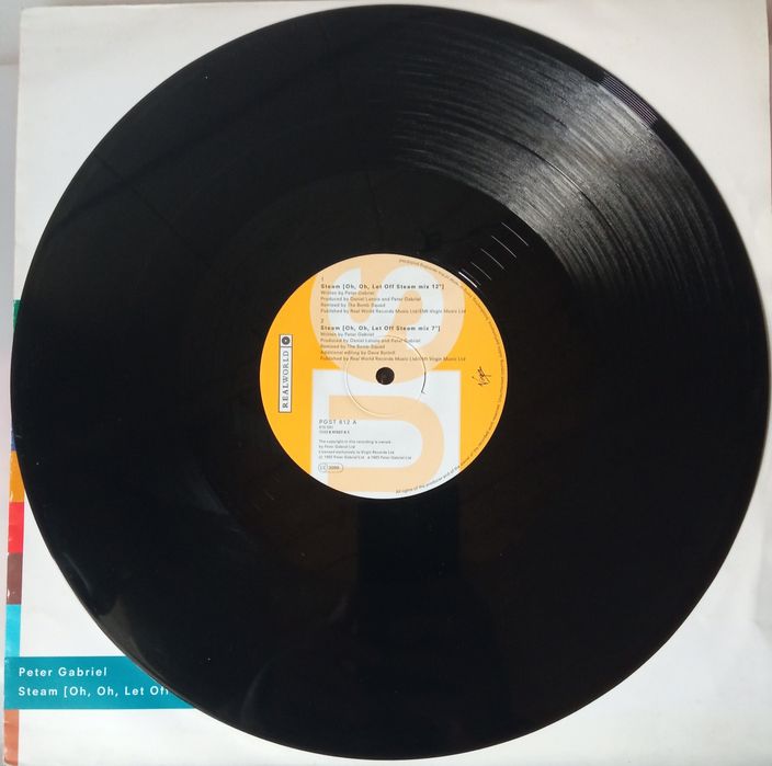 Vinil Maxi Single Peter Gabriel - Steam Almada, Cova Da Piedade, Pragal ...