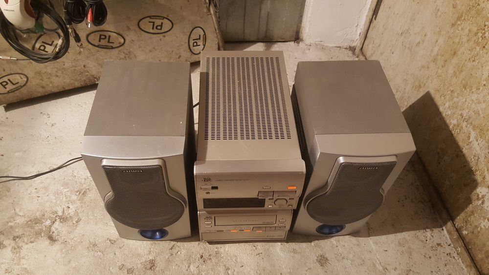 Wieża JVC EX-TD5 - wersja limitowana + gratis. Czytaj opis. Zielona ...