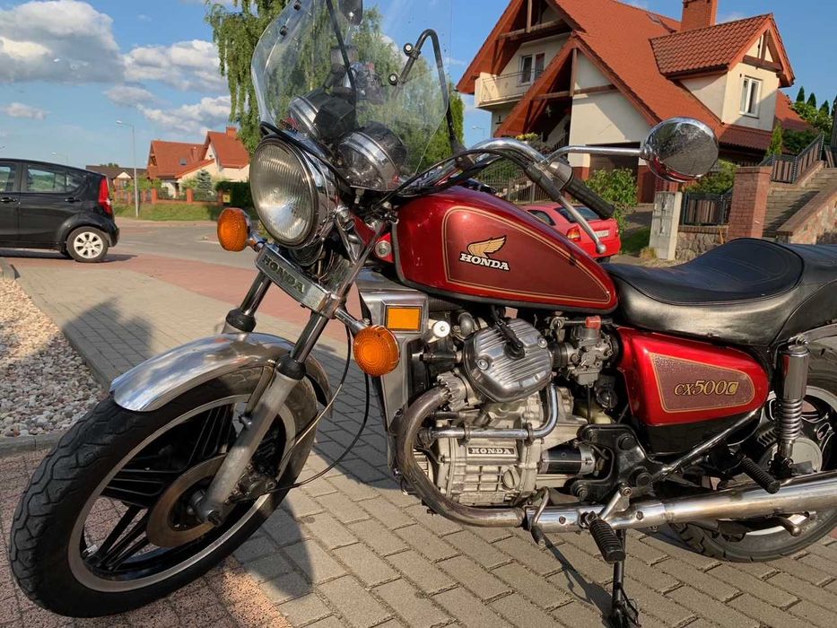 Honda CX500 c cruiser Lidzbark Warmiński • OLX.pl
