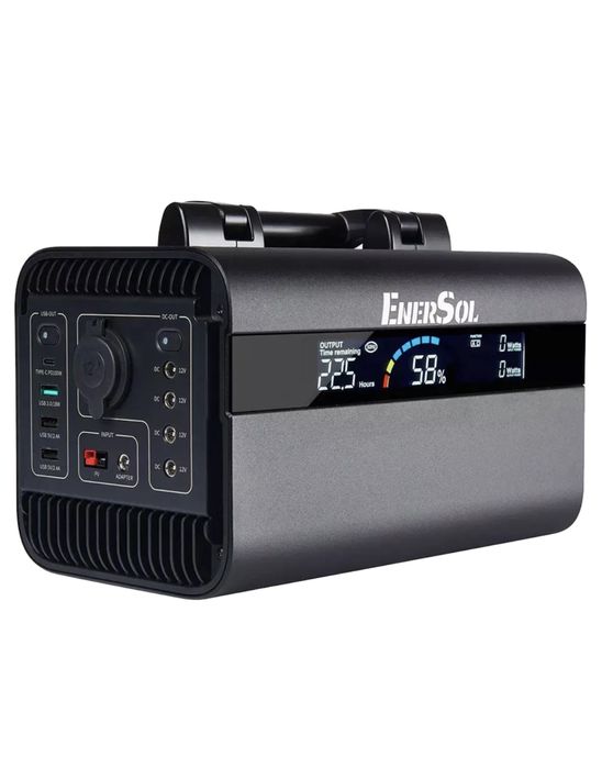 Портативная зарядная станция EnerSol EPB-600N 577.2 Вт/ч 156000 мАч: 16 ...