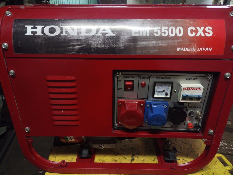 Agregat Honda EM 5500 AVR miedziana prądnica. GX200 2,5KW 400V Białogard • OLX.pl