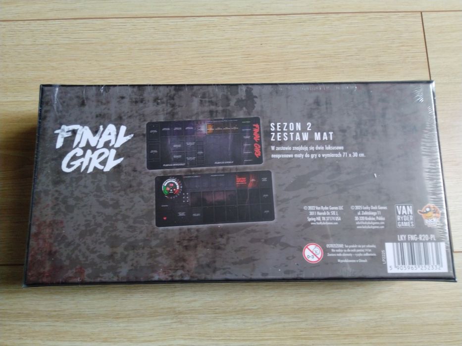 Zestaw mat do Final girl sezon 2 gra planszowa maty Łódź Widzew • OLX.pl