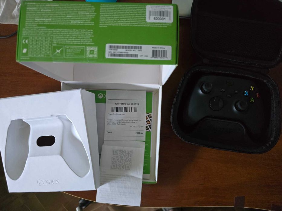 Microsoft Xbox Series X/S Wireless Controller + аккумулятор + кейс: 1 ...