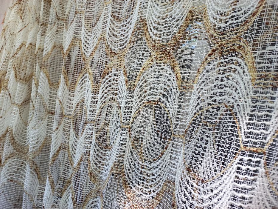 Тюль ажурная на тесьме 5,5 метров: 650 грн. - Декор вікон Кам'янське на Olx