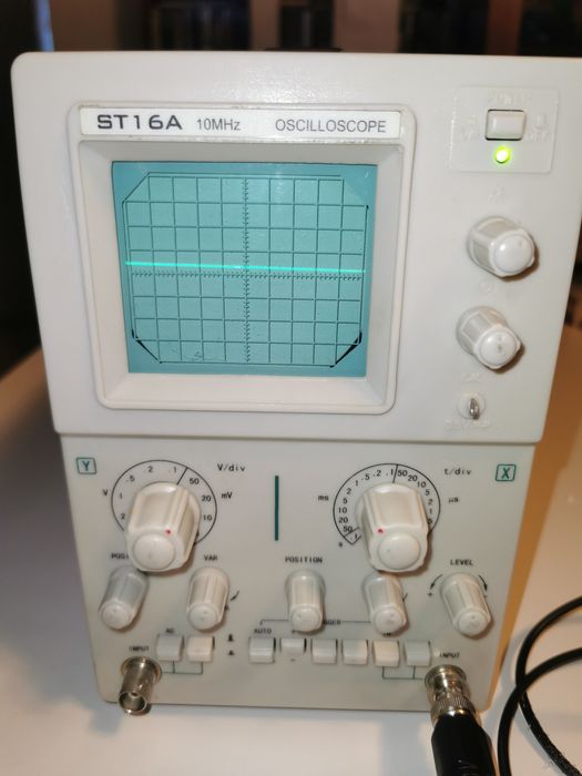 ST-16A REK oscyloskop jednokanałowy pionowy ST16A 10MHZ 220V Łódź ...