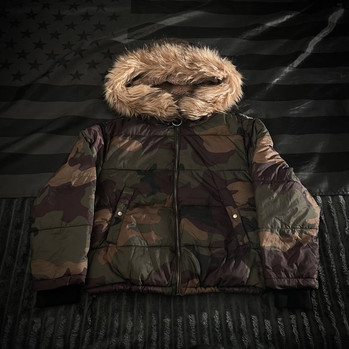 Alaska oversized camo puffer bomber jacket alpha ma1 cwu бомбер куртка ...