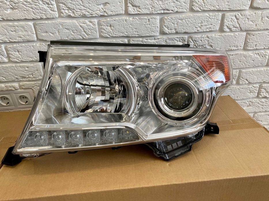 Фары Toyota Land Cruiser 200 Full Led тойота крузер фари фара фул лэд ...