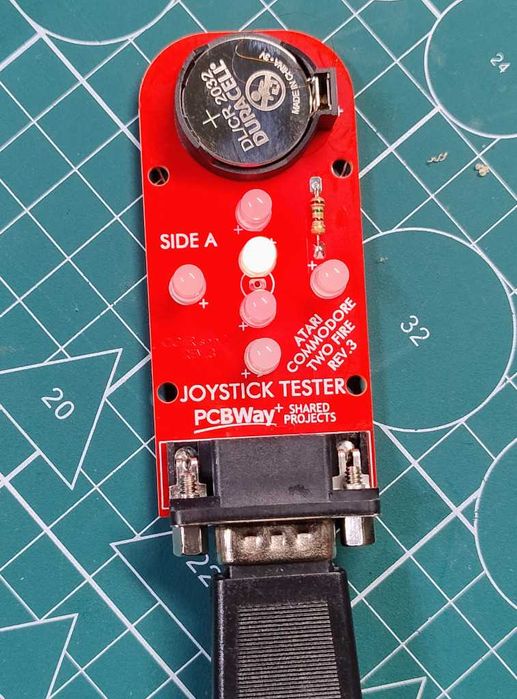Tester do josticków Commodore/Atari, układ zmontowany Legnica • OLX.pl