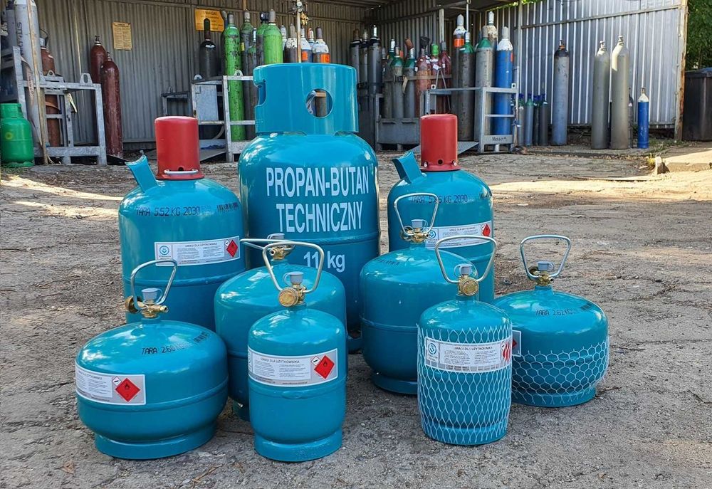 Butla gazowa propan butan 8kg, do grilla, kampera, kemping Kraków ...