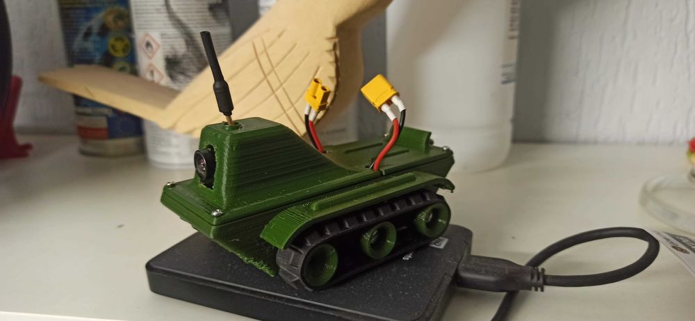 Micro czołg FPV TinyTrak RC FrSky 25mW 1S Legnica • OLX.pl