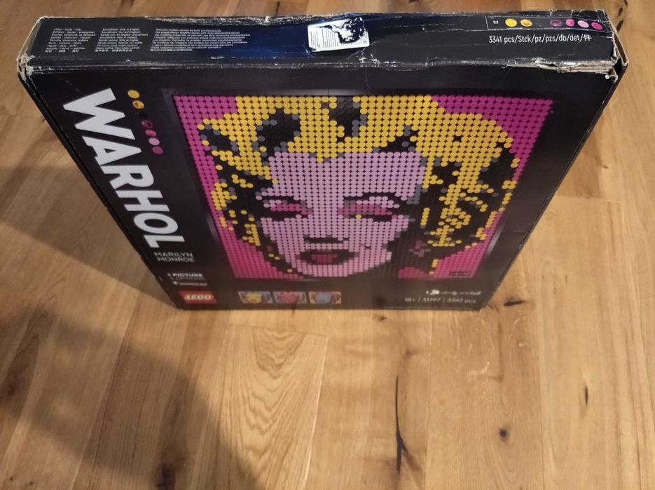 LEGO ART Andy Warhol's Marilyn Monroe 31197 Poznań Warszawskie • OLX.pl
