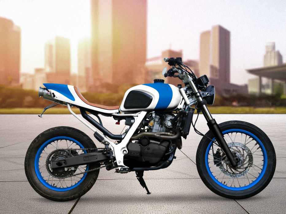 BMW F650 custom tracker, supermoto, nie cafe racer, scrambler, bobber ...