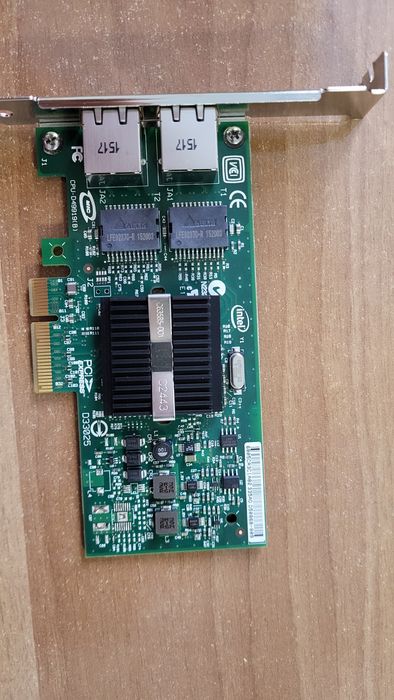 Мережева карта серверна Intel Pro/1000 PT Dual EXPI9402PT: 700 грн ...