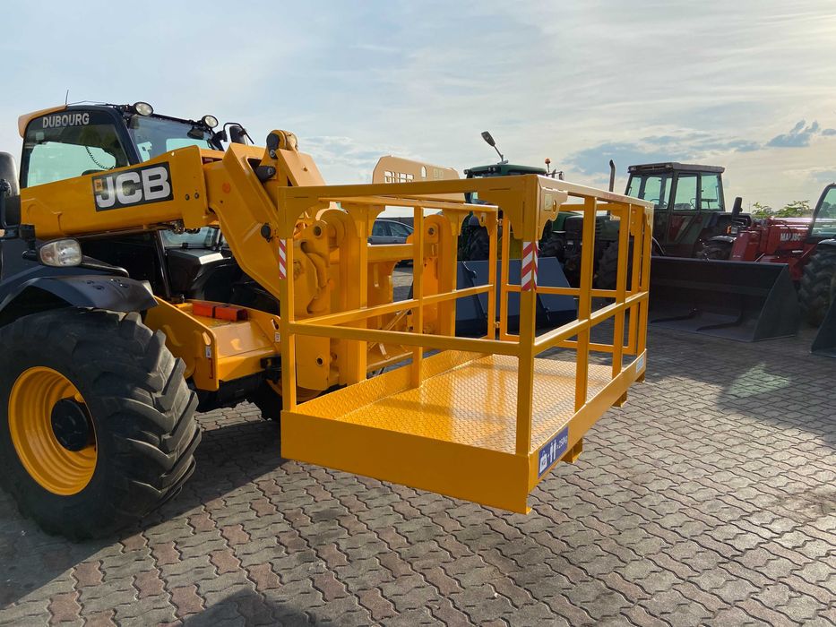 Kosz roboczy 215 cm+Udzwig 250 KG+Nowy+Drzwi boczne+Manitou,Merlo,Cat ...