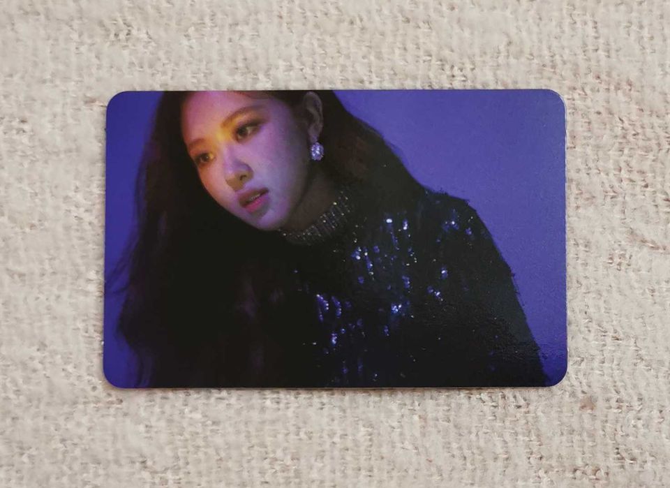 Blackpink Black pink Rose - karta ze Square up Kielce • OLX.pl