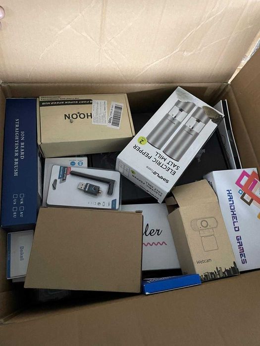 BOX ELEKTRONIKA ARTYKUŁY DOMOWE karton niespodzianka wysyłka zarobek ...